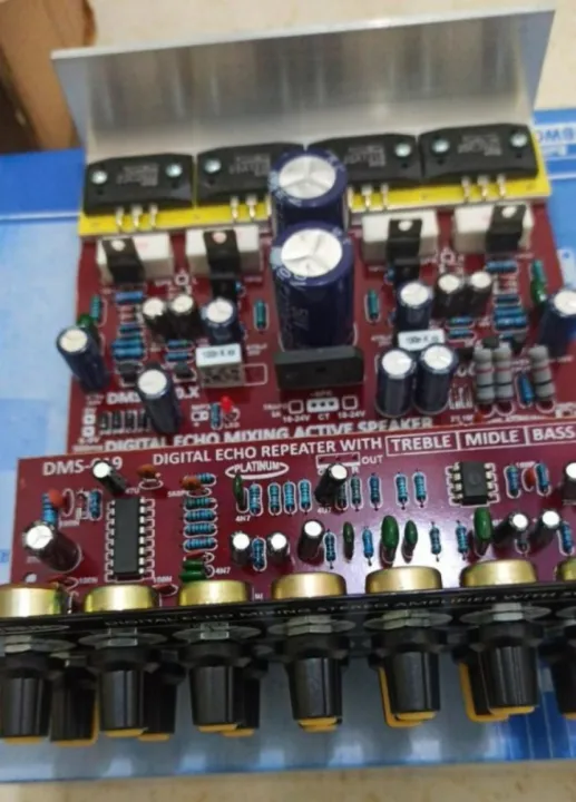 KIT POWER SPEAKER AKTIF STEREO DMS 7000 PLS 2 TINGKAT MIXING DIGITAL ...