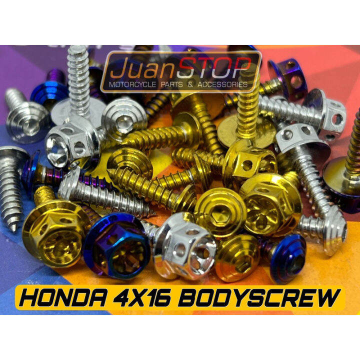 Heng Honda Beat/Click Body Screw 4x16 (Sold per Piece) | Lazada PH