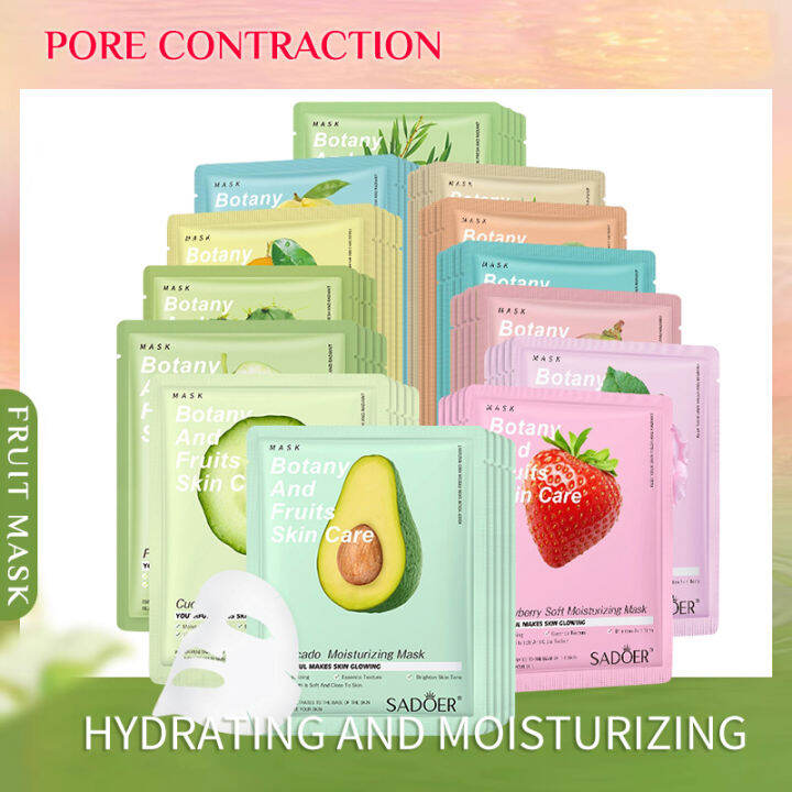 Fruit Face Mask contains a variety of plant esence to moisturize and ...