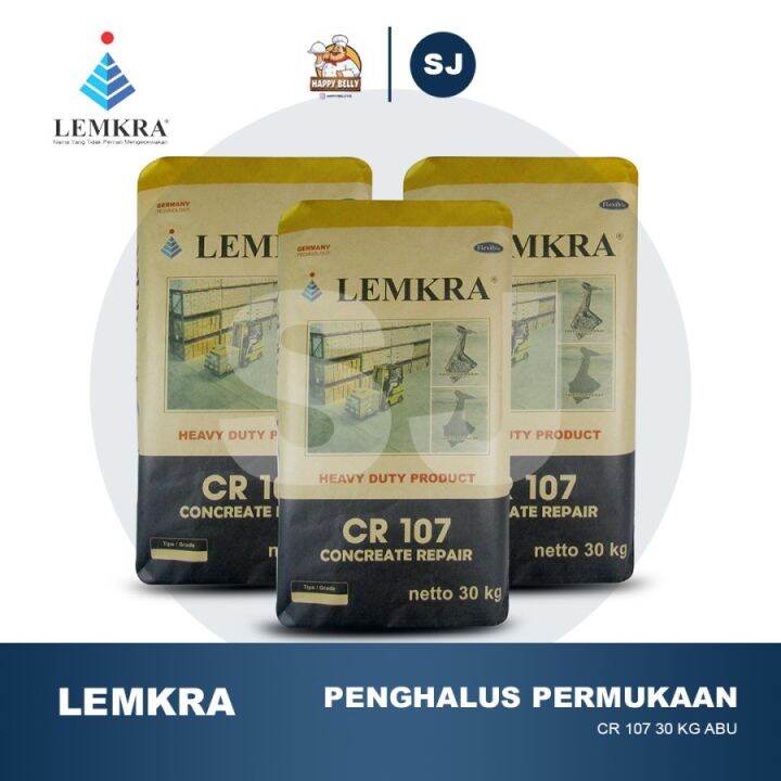 CR 107 (CONCRETE REPAIR) PENGHALUS PERMUKAAN LANTAI BETON 30 KG ABU ...