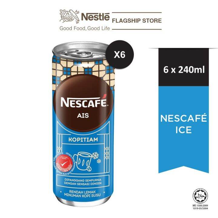 NESCAFE Ice 6 Cans 240ml | Lazada