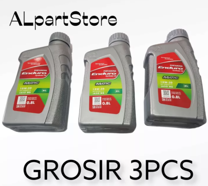 3 BOTOL OLI ENDURO METIC 0.8 L ORIGINAL PERTAMINA OFFICIAL | Lazada ...