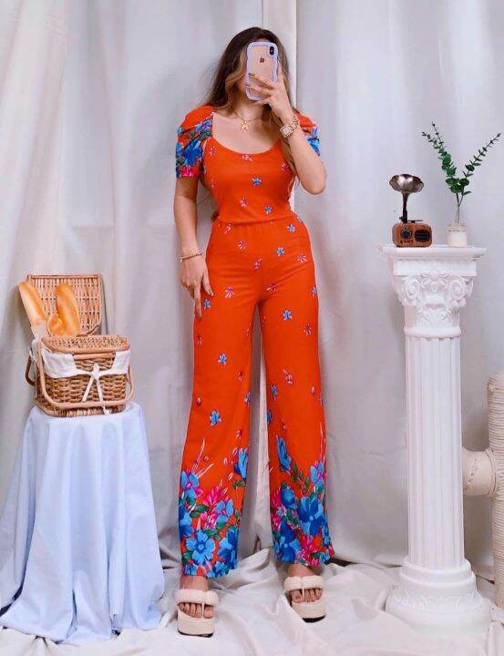 PUFF COTTON JUMPSUIT nesme | Lazada PH