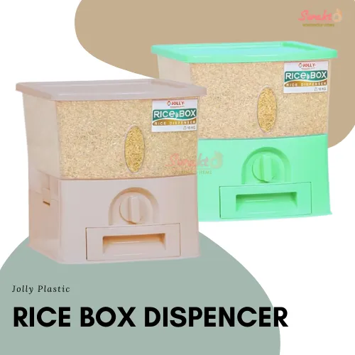 [ Jolly Plastic ] Rice box Dispenser | Lazada PH