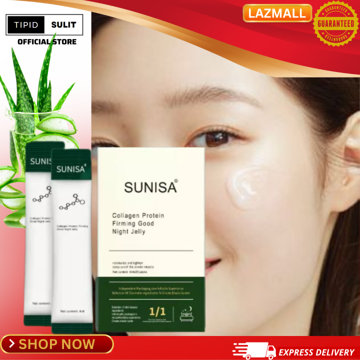 SUNISA Collagen Mask Jelly Sleeping Mask Hydrating Moisturizing ...