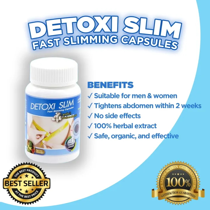 Detoxi Slim Made from Thailand, perfect slim 30 caps BEST Slimming ...