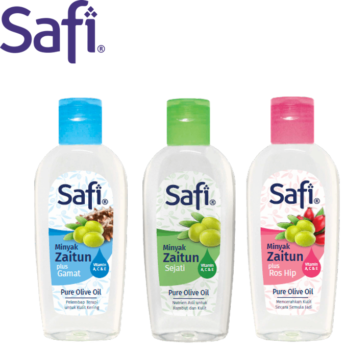 Safi Minyak Zaitun Pure Olive Oil with Vitamin A,C & E 150ml | Lazada