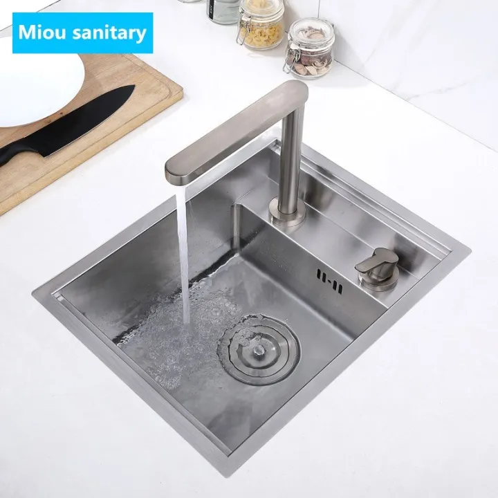 Invisible Kitchen Sink 304 Stainless Steel Single Hidden Kitchen Sink ...