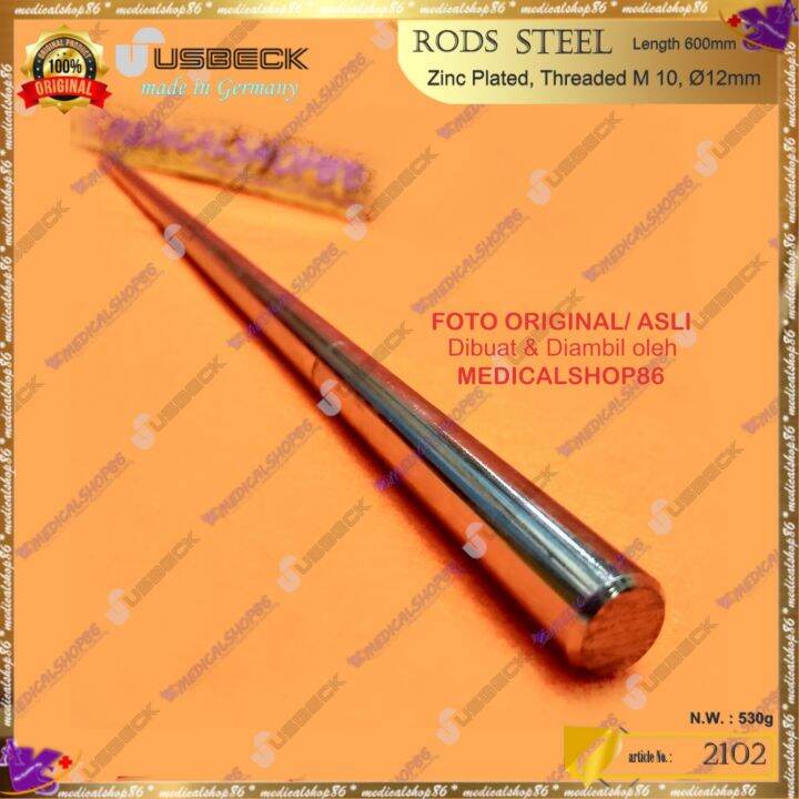 ROD, Steel, Length 600mm. Merk USBECK cat. 2102 | Lazada Indonesia