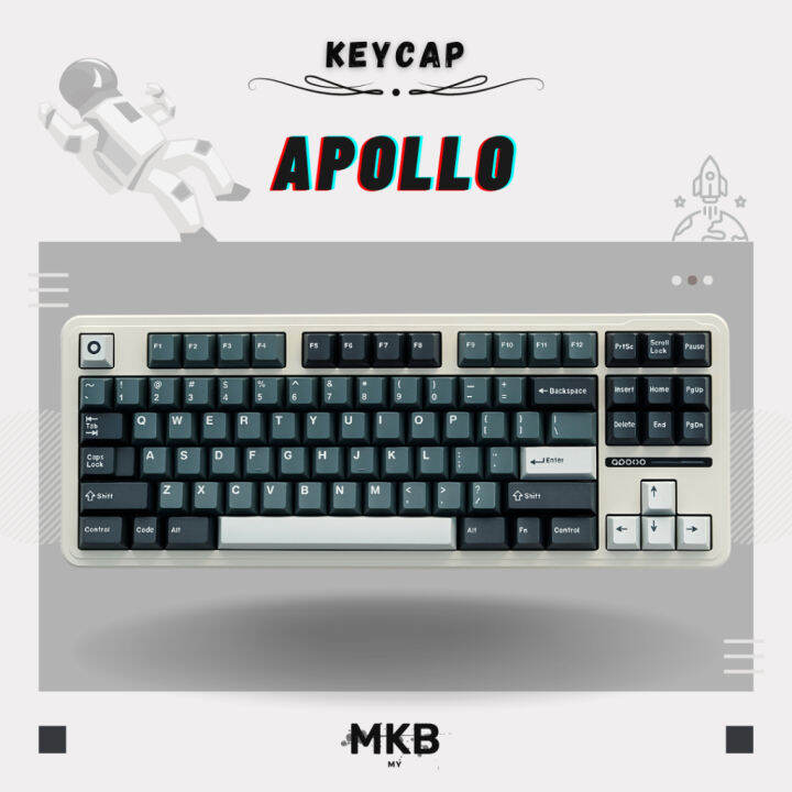 [READY STOCK] Apollo ABS Double Shot Keycap Set for Mechanical Keyboard ...