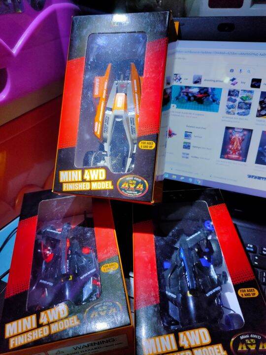 mini 4wd YIKA racing car for 8 years old & UP (LET'S Go) finished model ...