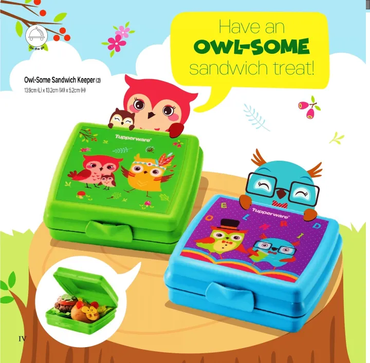 Tupperware Sandwich Keeper | Lazada