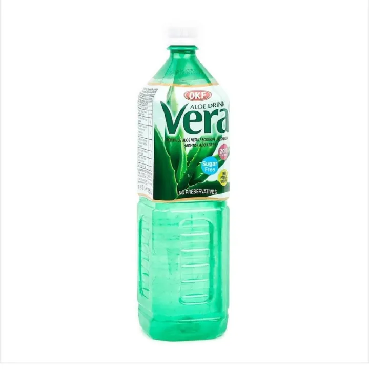 OKF Aloe Vera Sugar Free Drink 1.5L is a pure, high-quality aloe vera juice for everyone | Lazada PH