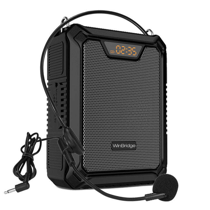 WinBridge M900 Voice Amplifier Wired Lapel Microphone High Powerful ...