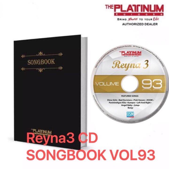 Platinum Reyna 3 Songbook with CD Updated Vol. 93 | Lazada PH
