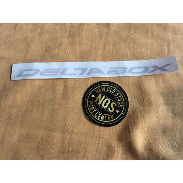 STICKER STIKER DELTABOX DELTA BOX YAMAHA VIXION OLD COPY ORIGINAL BAHAN ...