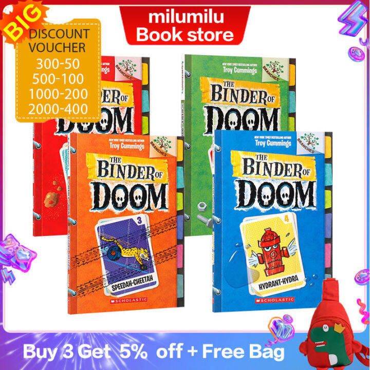 milumilu Imported English Original The Binder of Doom Series 4 This ...