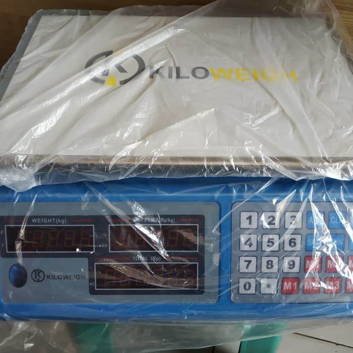 Timbangan Digital 30 kg timbangan duduk 30kg Kiloweight | Lazada Indonesia