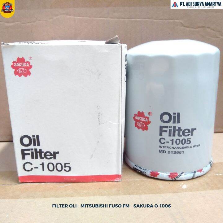 FILTER OLI MITSUBISHI L300 OLD (82-86) - SAKURA C1005 | Lazada Indonesia