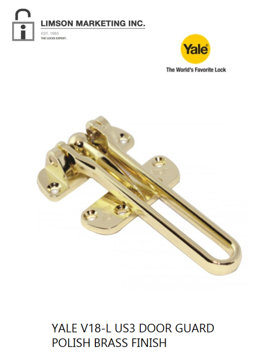 YALE DOOR CHAIN / DOOR GUARD | Lazada PH
