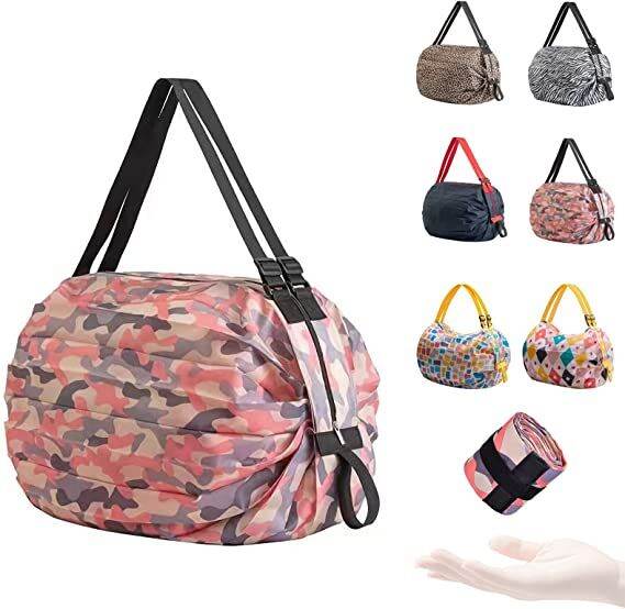 Foldable Large Capacity Portable Shopping Bag Reusable Eco-Friendly ...