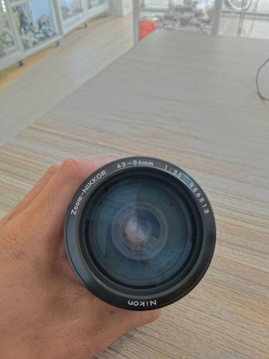 Ống KÍnh Nikon 43 86 F3 5 Ai Lens Quay Tay Mf Lazada Vn