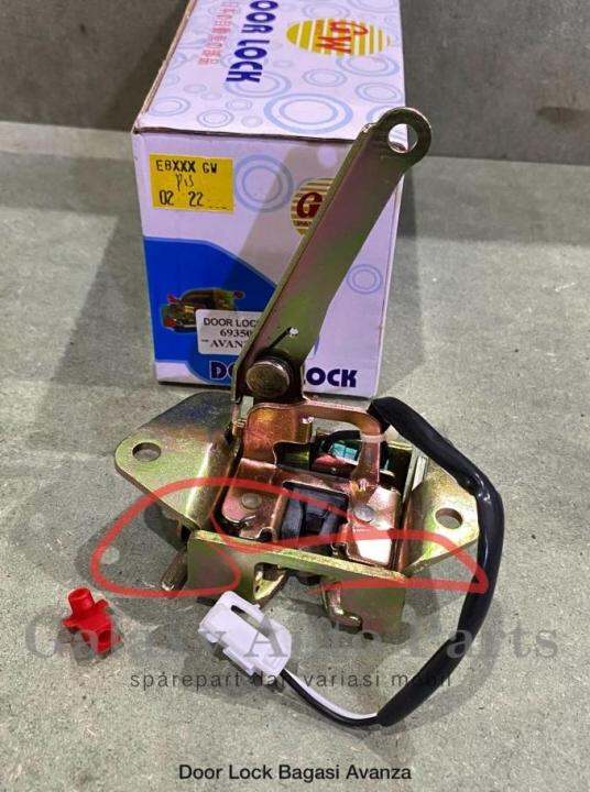 Door Lock Kunci Pintu Bagasi Belakang Toyota Avanza Daihatsu Xenia ...