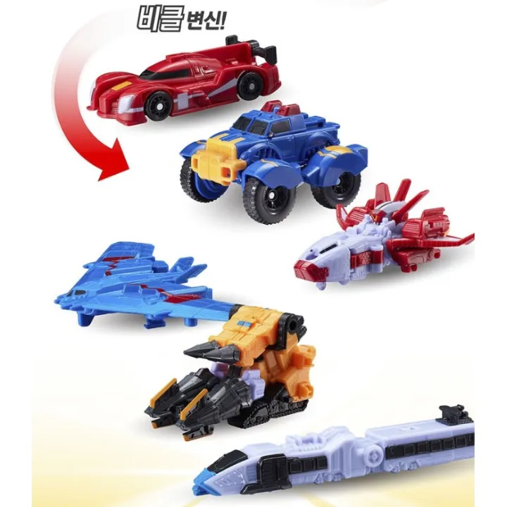 Korea Tobot V Mini 6 Unit Combination Master V Transformer Robot ... Korea Tobot V Mini 6 Unit Combination Master V Transformer Robot ...