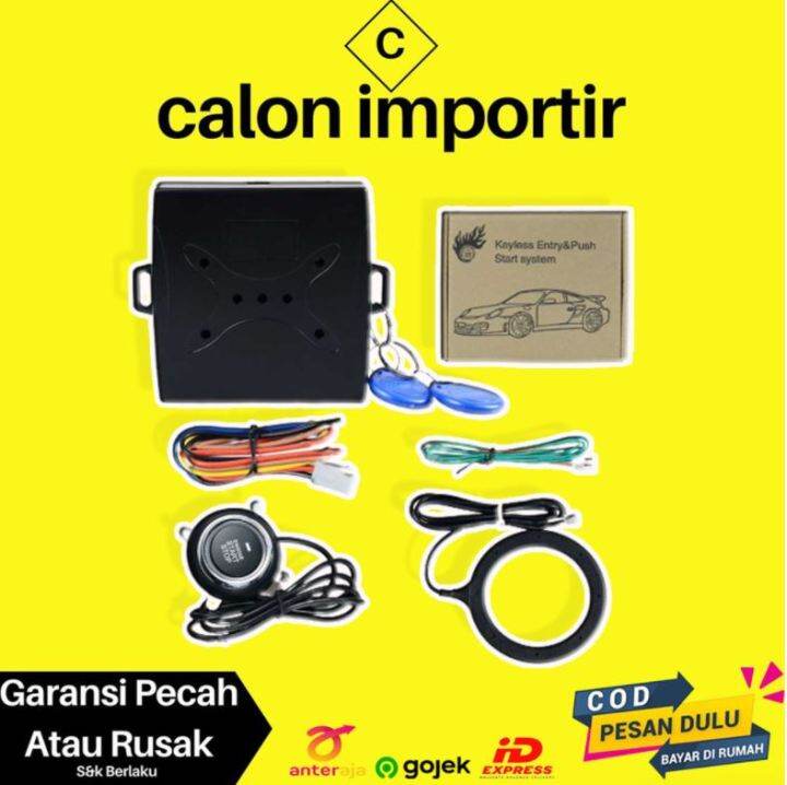 Modul Engine Start Stop System Push Keyless Keamanan Mobil Canggih Menyalakan Tanpa Kunci VSTM ...