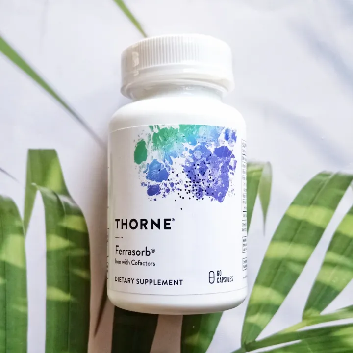 เฟอร์ราซอร์บ ธาตุเหล็กที่มีโคแฟกเตอร์ Ferrasorb Iron with Cofactors 60 ...