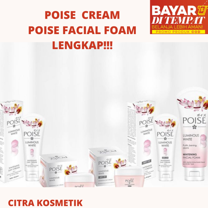 POISE LUMINOUS WHITE / POISE CREAM, | Lazada Indonesia