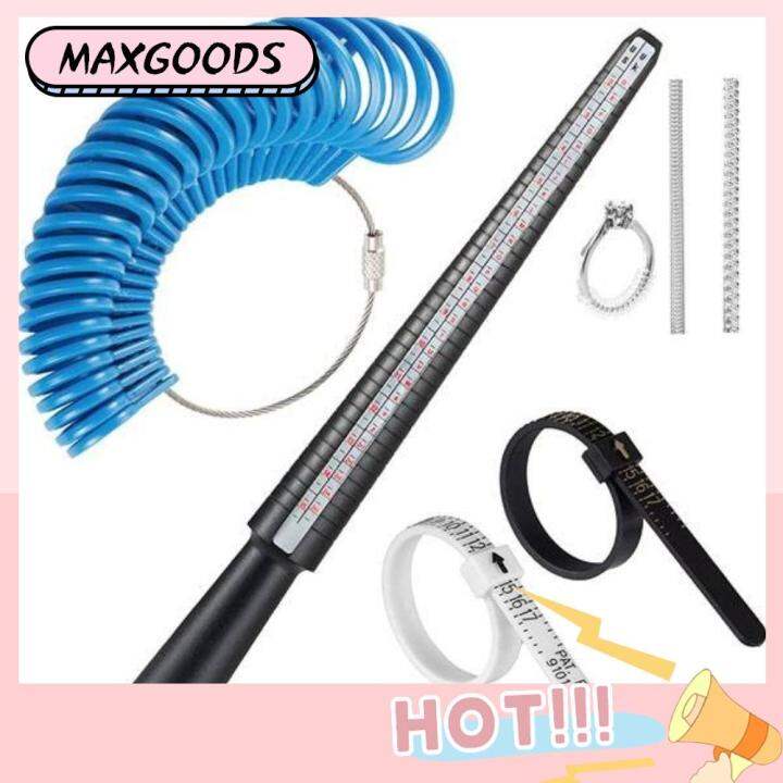 MAXG Mandrel EU Sizing Set Stick Sizer Kit Jewelry Tools Gauge Ring ...