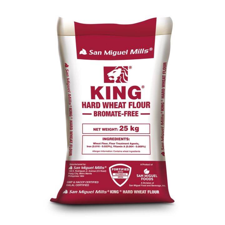 King Hard Wheat Flour (San Miguel Mills) / Bread Flour / Primera ...