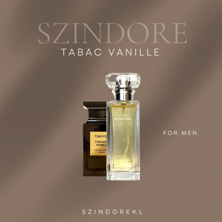 Szindore Tabac Vanille extrait de parfum for men | Lazada