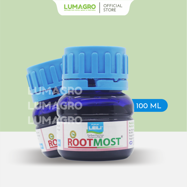 Pupuk Cair Rootmost 100ml Perangsang Pertumbuhan Akar Perkecambahan Booster Tanaman Lengkap DGW ...