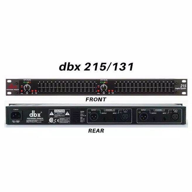 EQUALIZER DBX 215 GRAFIK DUAL CHANNEL 15 BAND | Lazada Indonesia