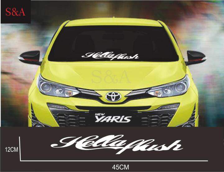 CUTTING STICKER MOBIL TULISAN KEREN 001 | Lazada Indonesia