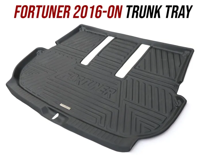 Fortuner 2016 - 2023 Thailand Made Thick Cargo / Trunk Tray with ...