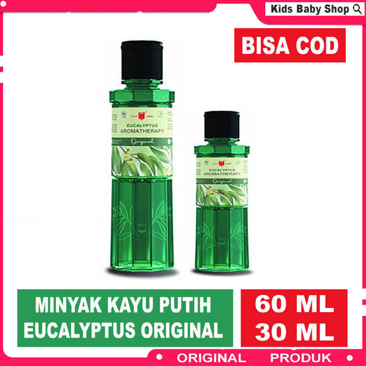 Minyak Eucalyptus Aromatherapy Original 30 ml & 60 ml - Minyak Kayu ...