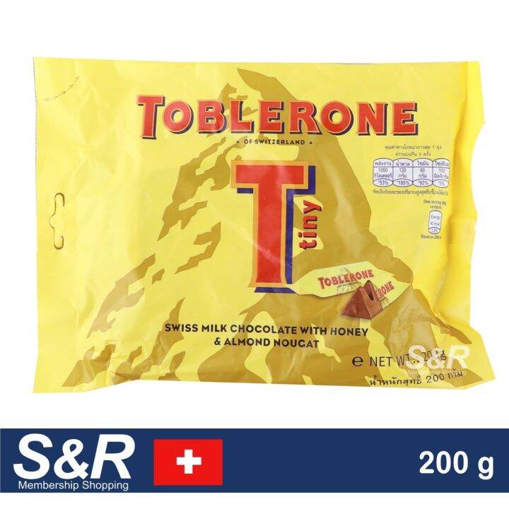 Happy EAT Toblerone Tiny Chocolates 200g | Lazada PH