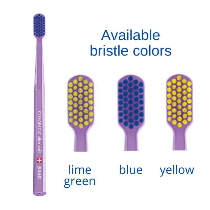 Curaprox Ultra Soft Toothbrush Cs 5460 Bristles for Sensitive Gum ...