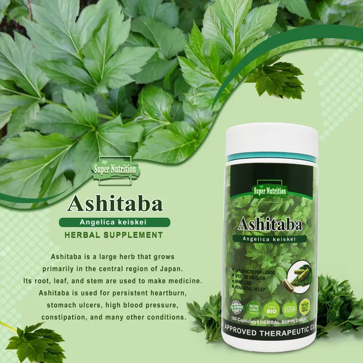 Natural Herb Ashitaba Capsule 100capsule | Lazada PH