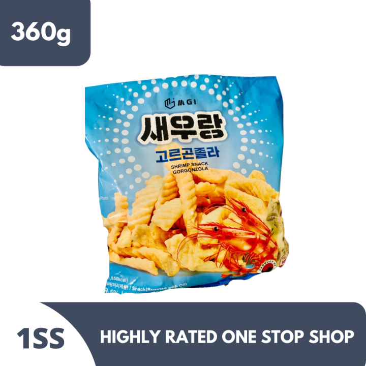MGI Shrimp Snack Gorgonzola 360g | Lazada PH