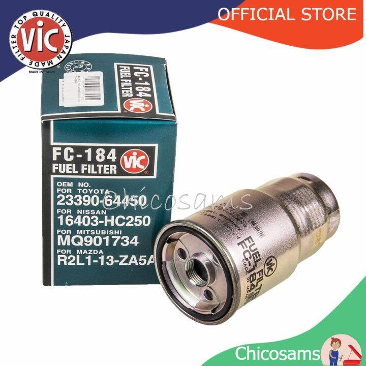 Vic Fuel Filter FC-184 For Mazda Familia/ 323/ MPV/ Delica/ Vanette ...