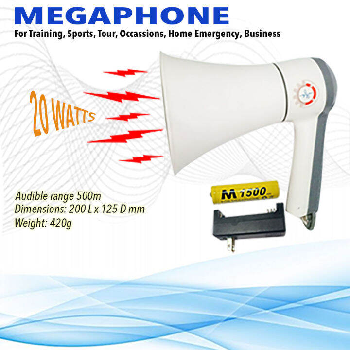 Megaphone 20 watts | Lazada PH