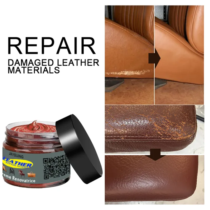 Leather Color Repair Paste Leather Polishing Coloring Agent Stain Wax ...