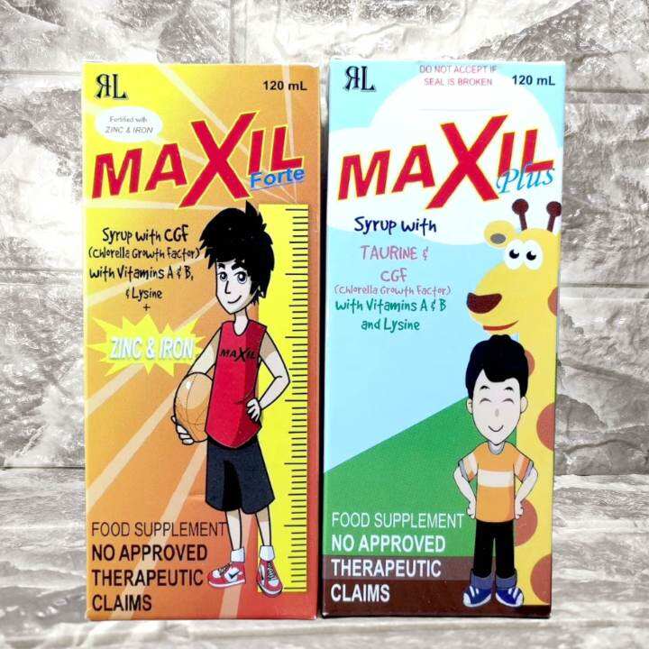 Maxil Forte / Maxil Plus (Vitamin A, B, + chlorella growth factor(CGF ...