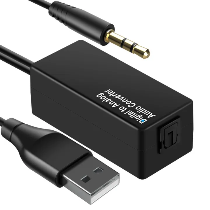 D15 DAC Digital To Optical Fiber/coaxial Analog Audio Converter USB ...