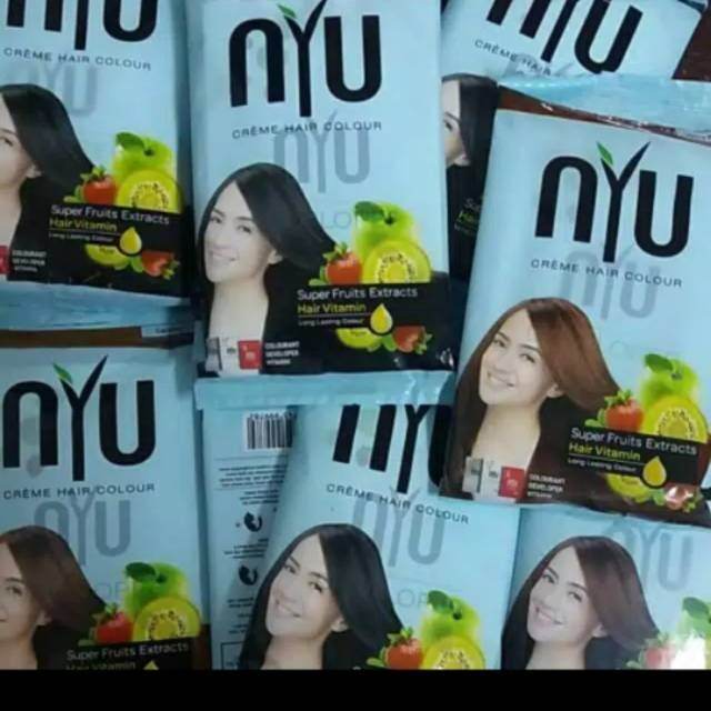 NYU SEMIR RAMBUT /PEWARNA RAMBUT SACHET "HEGUI CS" | Lazada Indonesia