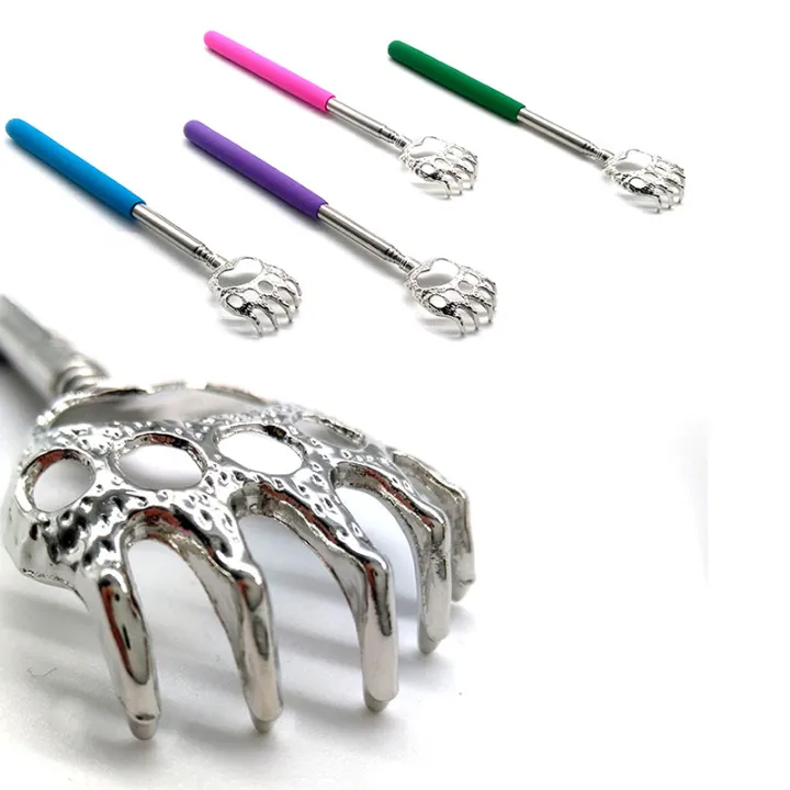 【QIAONSHOP】Bear claw retractable stainless steel tickling, don’t ask ...